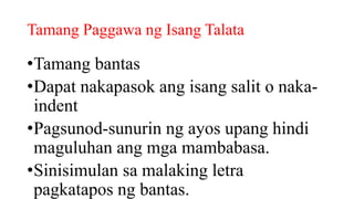 Paggawa_ng_simpleng talata at bahagi nito.pptx