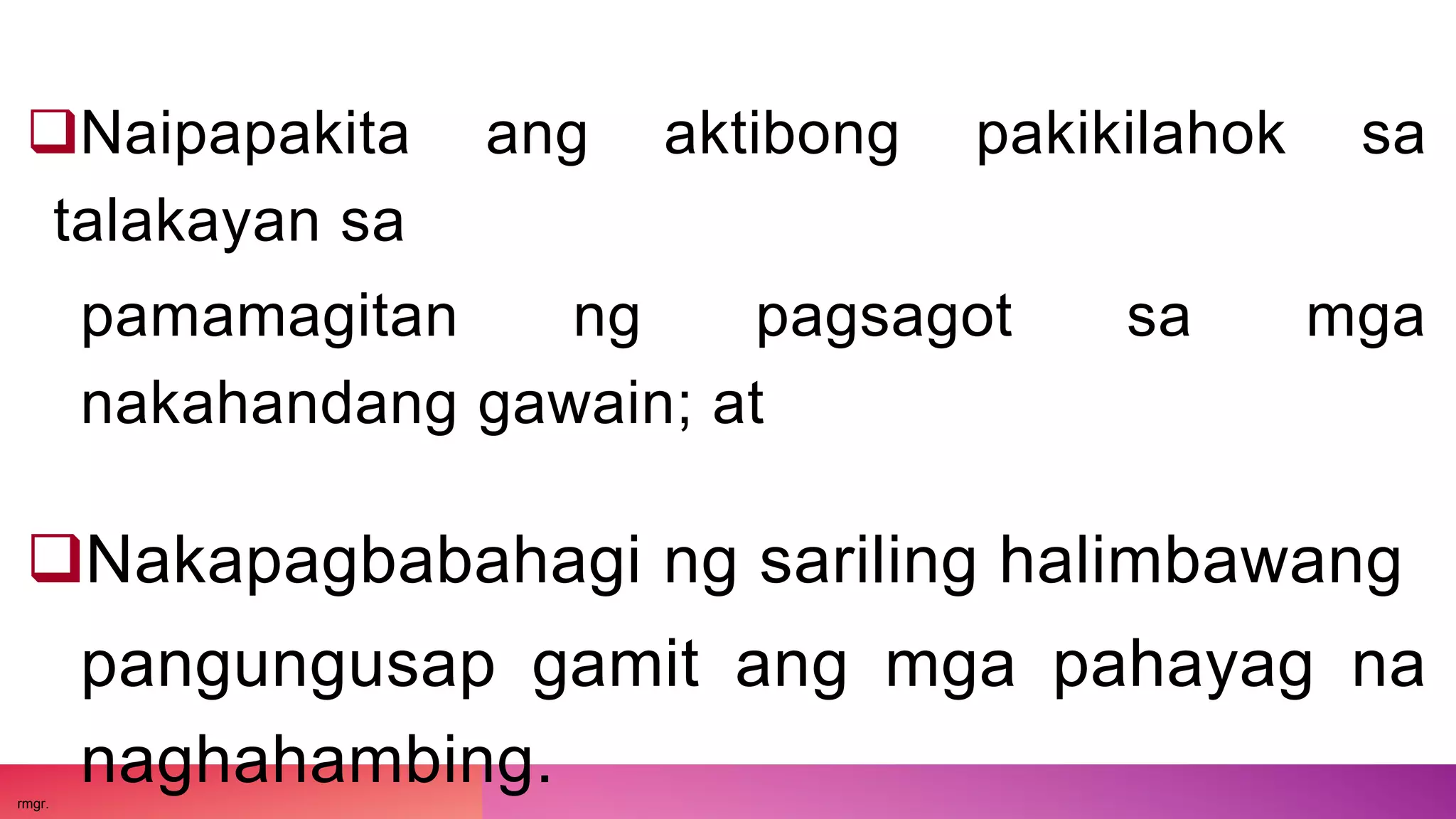PAGHAHAMBING (Kahulugan at Dalawang Uri) | PPTX