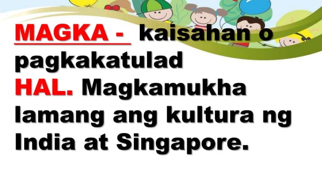 Paghahambing na magkatulad at di magkatulad | PPTX