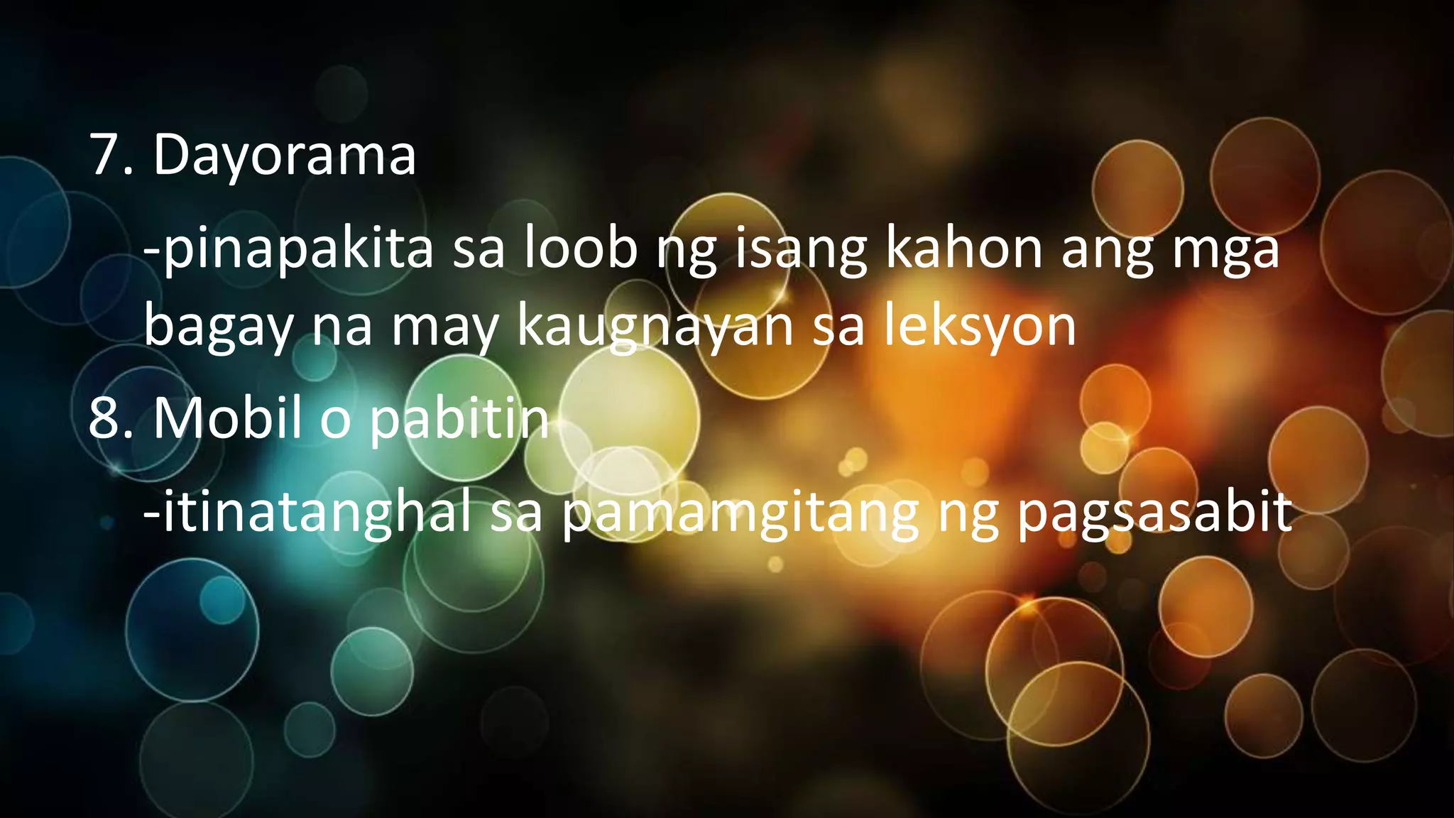 Paghahanda ng mga kagamitang tanaw dinig | PPTX
