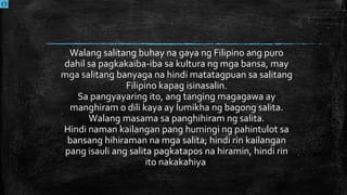 Paghihiram ng mga Salita | PPTX