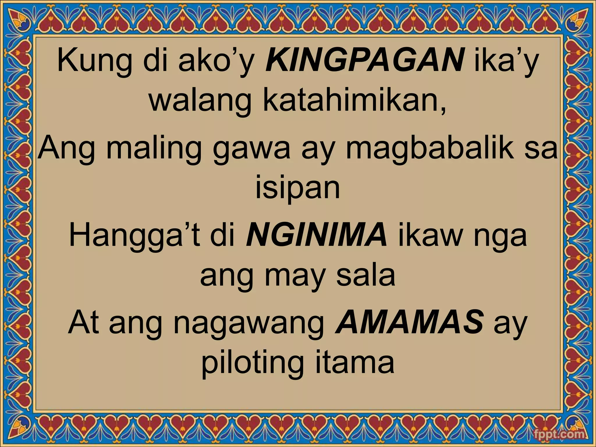 PAGHUBOG NG KONSENSYA BATAY SA LIKAS NA BATAS MORAL.ppt