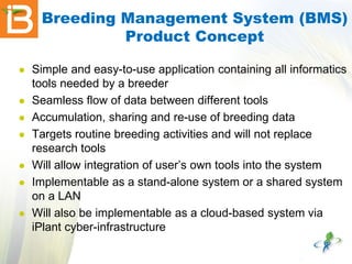 PAG 2015 - Overview of the Breeding Management System - Dr Graham ...