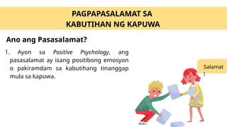 Pagiging Mapagpasalamat, pagkilala sa mga Biyaya na Napapasaiyo ...