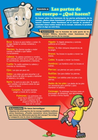 MI CUERPO | PDF