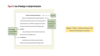 Pagination Format - APA Style - 7th Edition | PPT