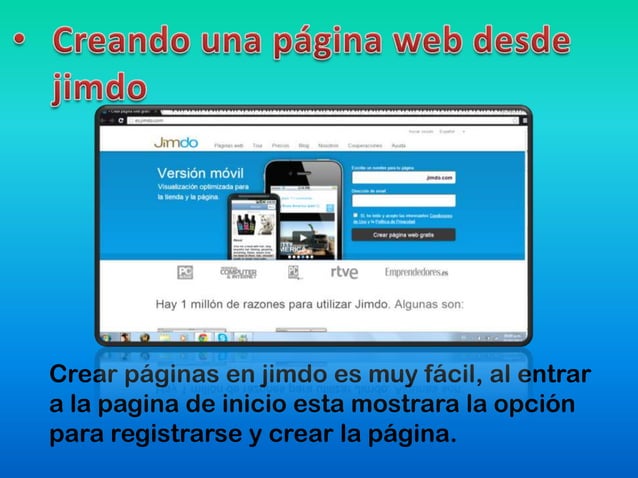 creacion de paginas web | PPT