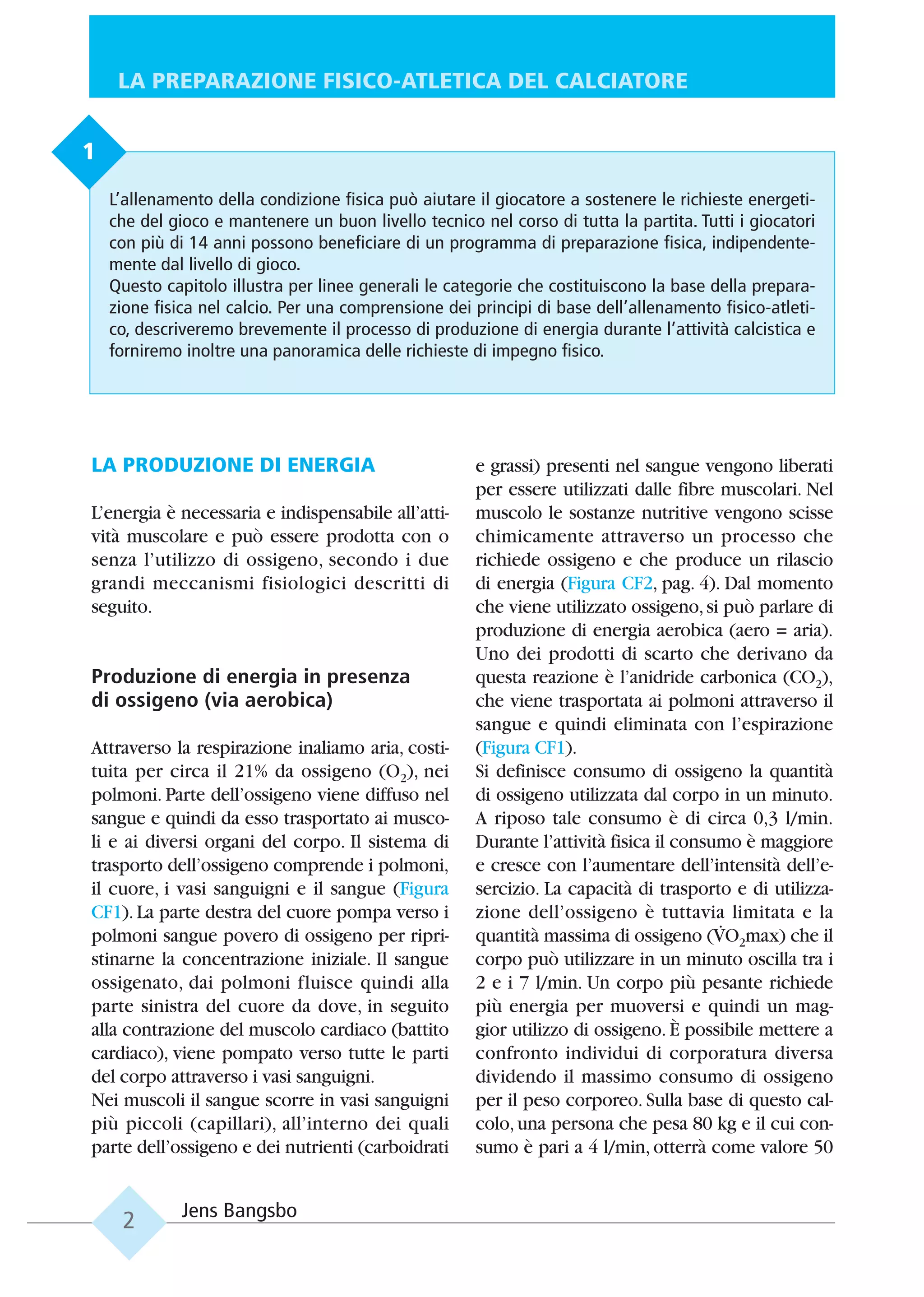 Pagine da bangsbo preparazione fisica atletica calciatore | PDF