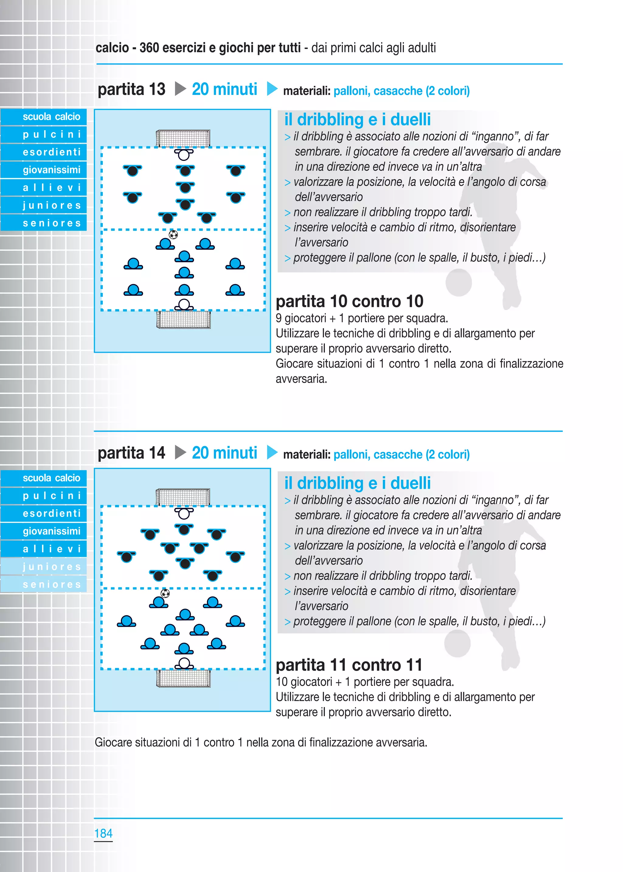 Pagine da calcio 360 esercizi perfezionamento tattico vanlerberghe | PDF