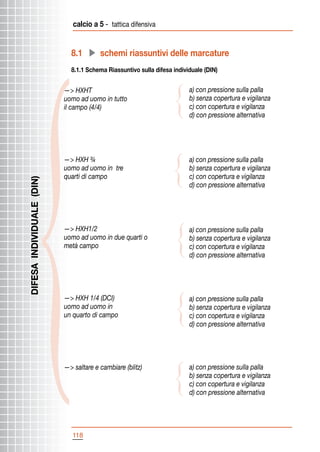 Pagine da calcio a 5 la difesa | PDF