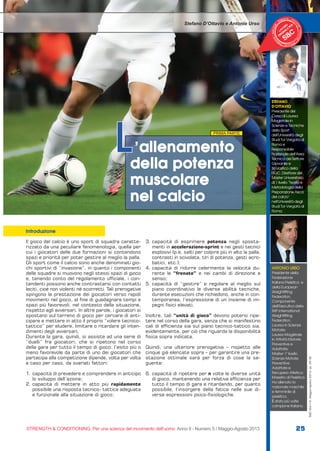 Pagine da n°5 strength & Conditioning | PDF