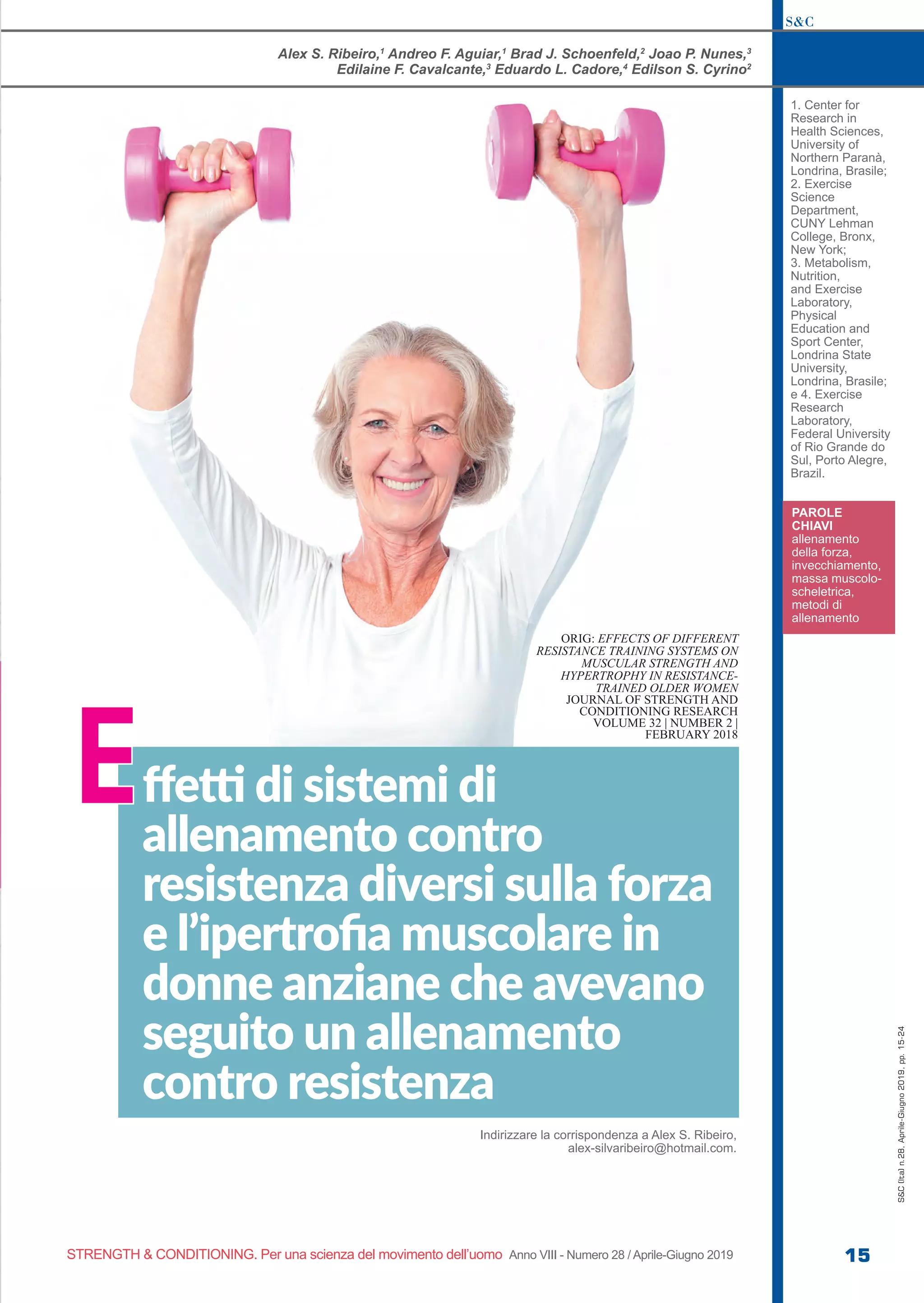 Pagine da Strength & Conditioning 28 | PDF