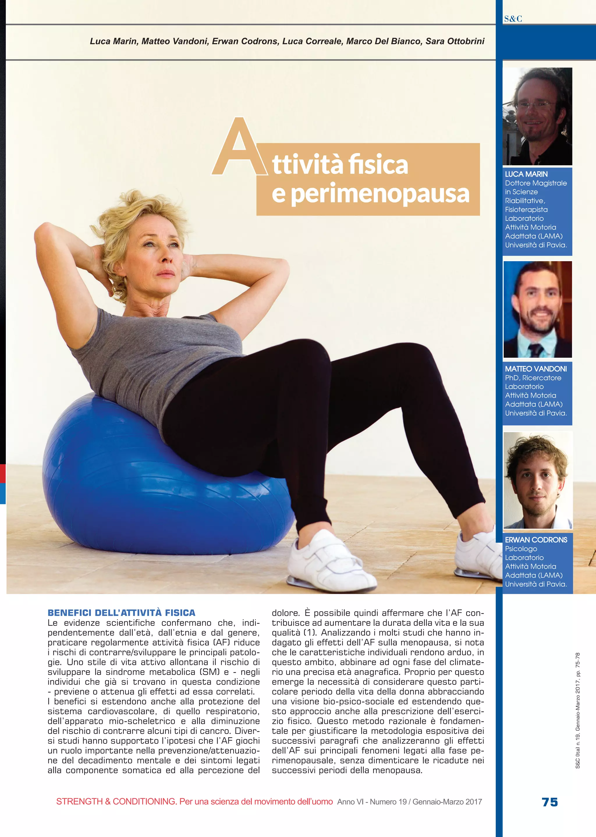 Pagine da Strength & Conditioning 19 | PDF