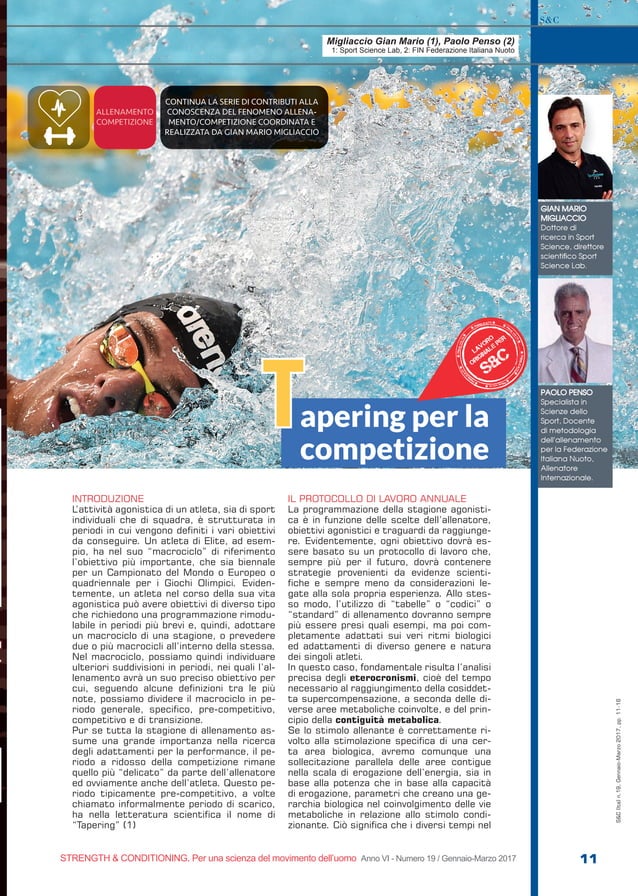 Pagine da Strength & Conditioning 19 | PDF