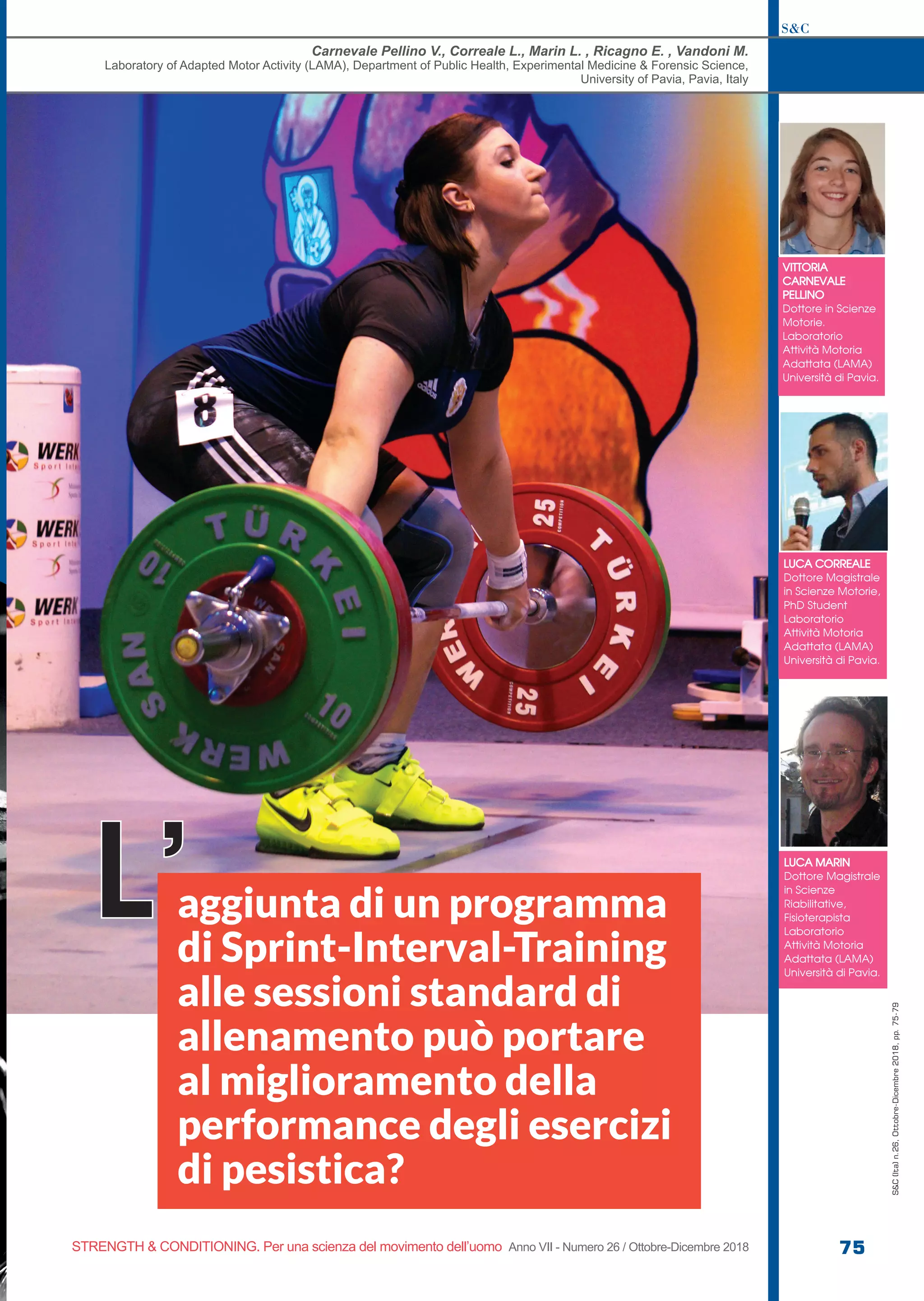 Pagine da Strength & Conditioning 26 | PDF | Biological Sciences | Science