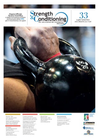 Pagine da strength & conditioning 33 | PDF