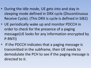 LTE paging.ppt | Computer Networking | Computing
