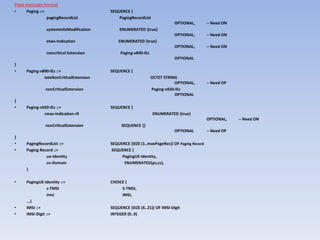 LTE paging.ppt | Computer Networking | Computing