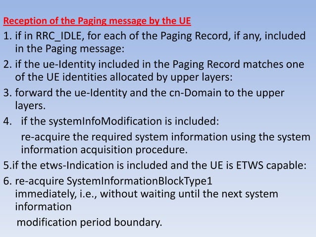 LTE paging.ppt
