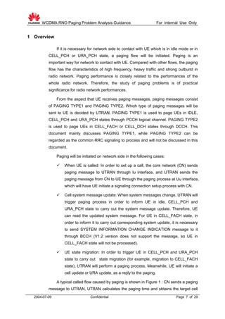 Paging analysis | PDF