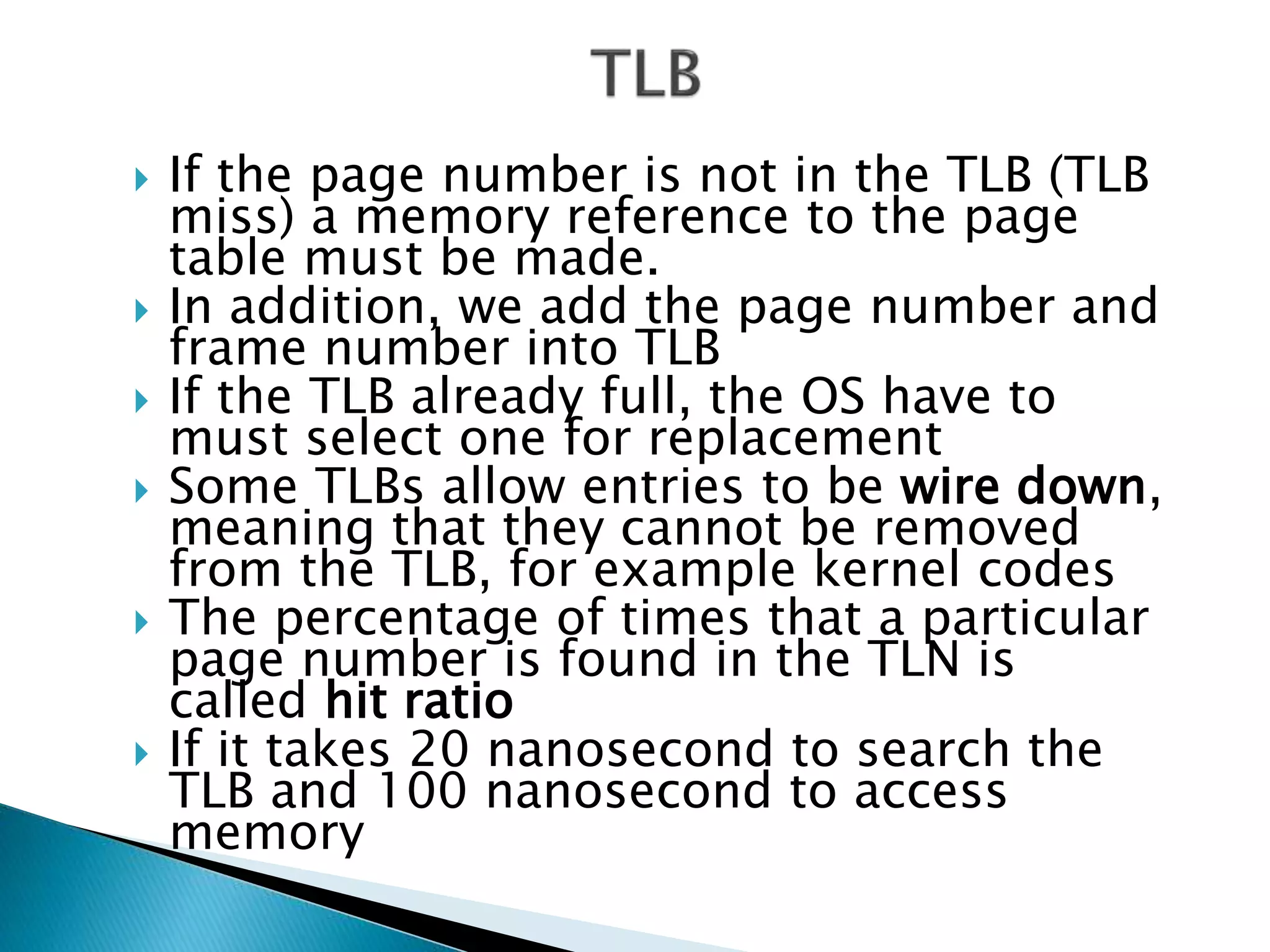 Paging and segmentation | PPTX