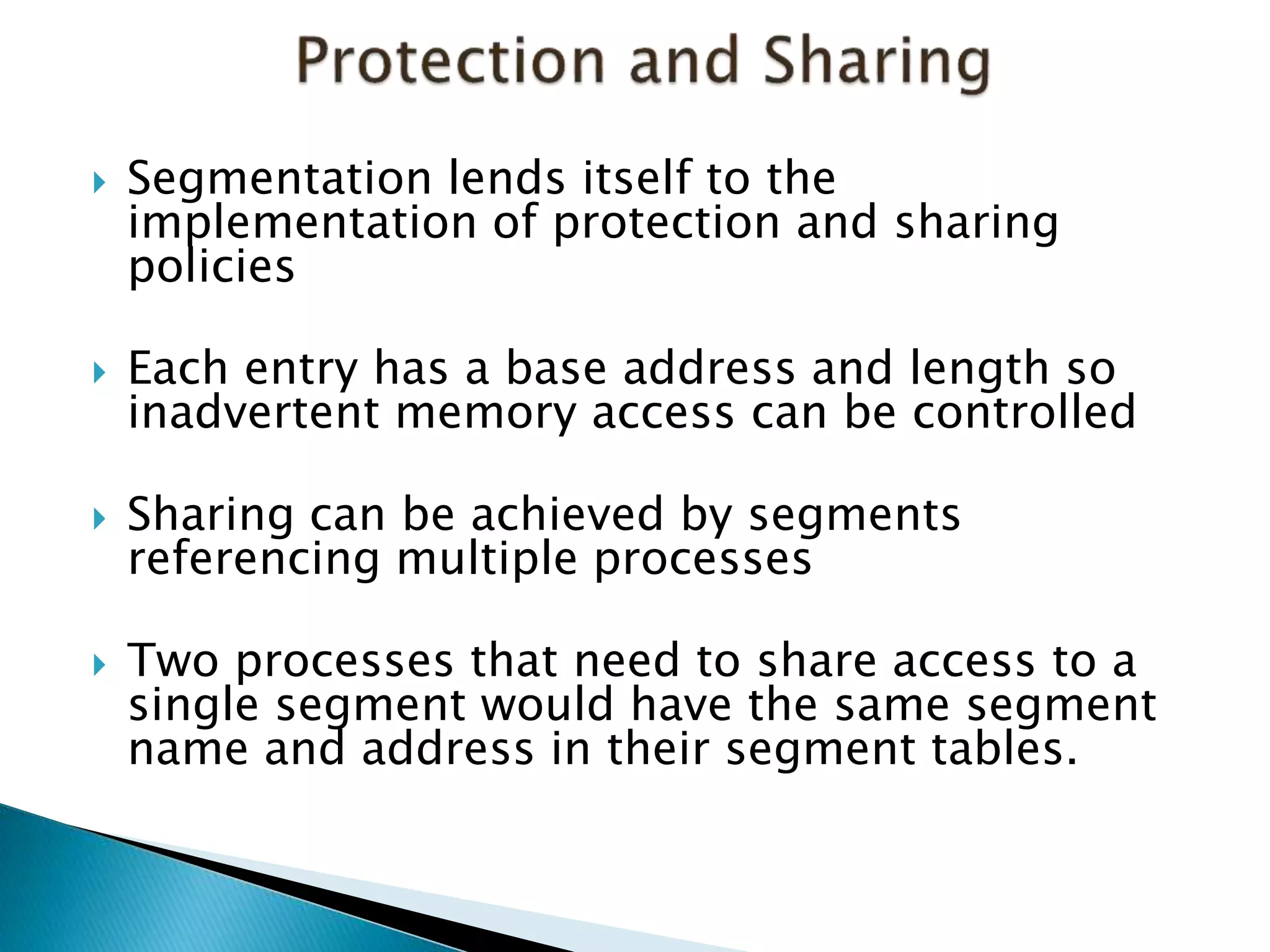Paging and segmentation | PPTX