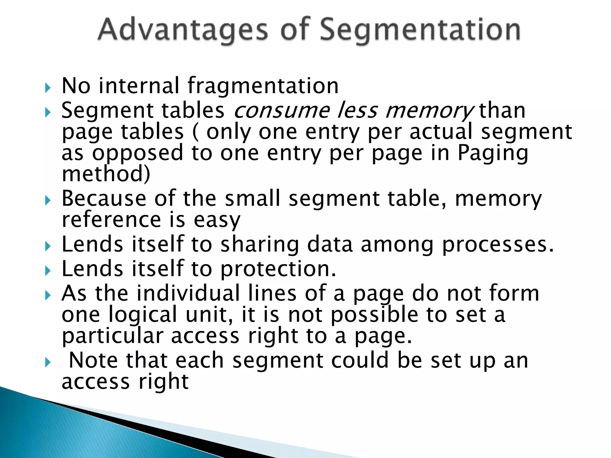 Paging and segmentation | PPTX