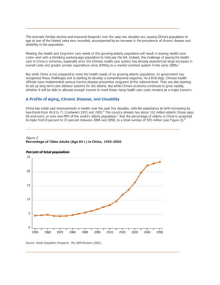 P aging population challenges china | DOCX
