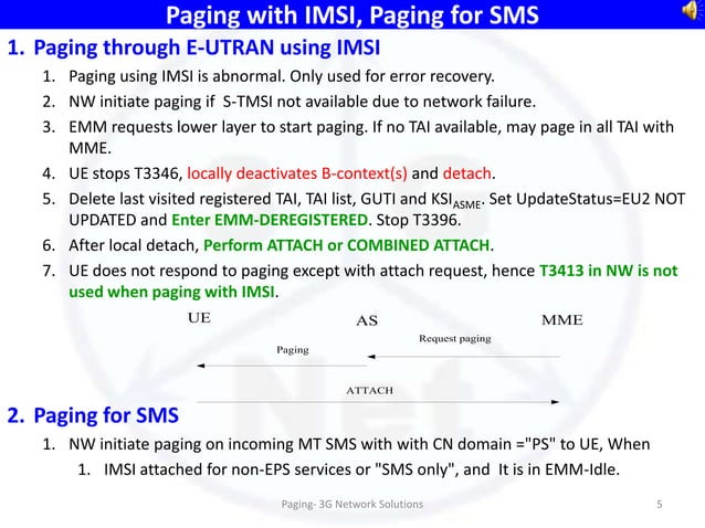 Paging in LTE | PPSX