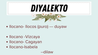 Pagkakaiba-iba ng Wika_Varyasyon ng Wika | PDF