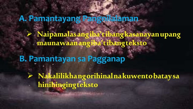 Pagkakaiba ng kathang isip at di kathang isip ( | PPTX