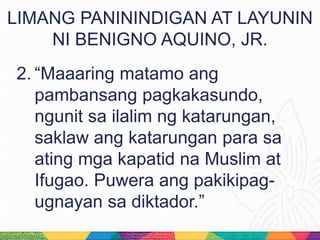 Pagkakasundo batay sa katarungan | PPT