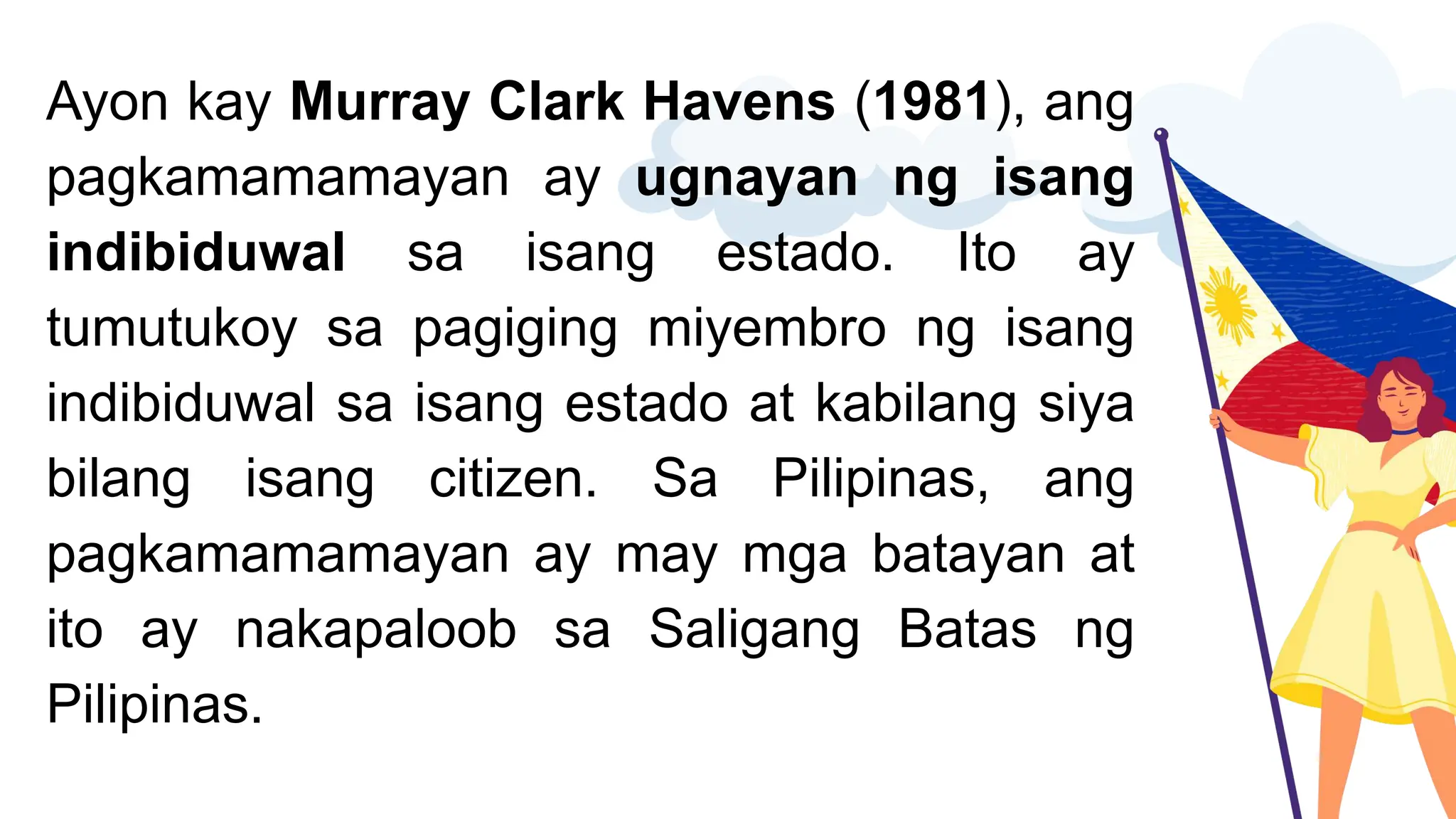 PAGKAMAMAMAYAN-Citizenship-Mga Paraan kung paano nawawala at natatamo ...