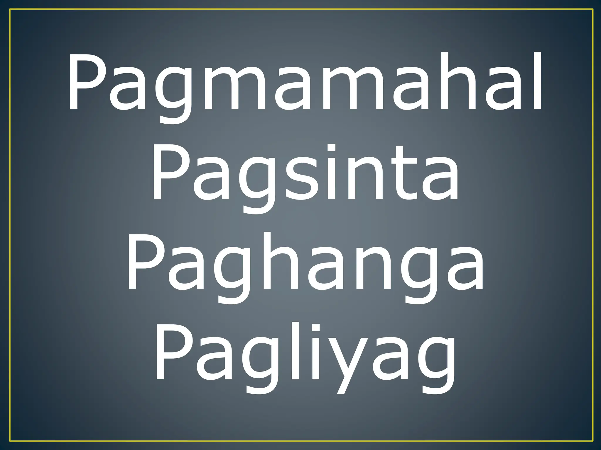Pagkiklino. a lesson in Grade 7- second quarter | PPTX
