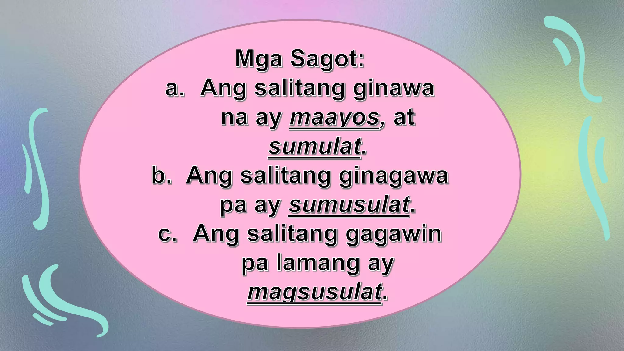 Aspekto ng Pandiwa | PPTX