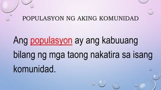 Araling Panlipunan 2 | PPTX