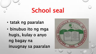Pagkilala sa Aking Paaralan | PPTX