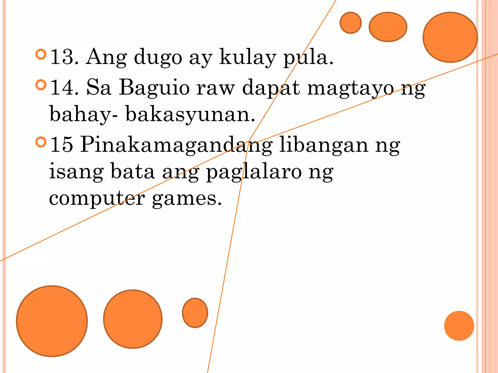 Pagkilala sa mga opinyon o katotohanan | PPT
