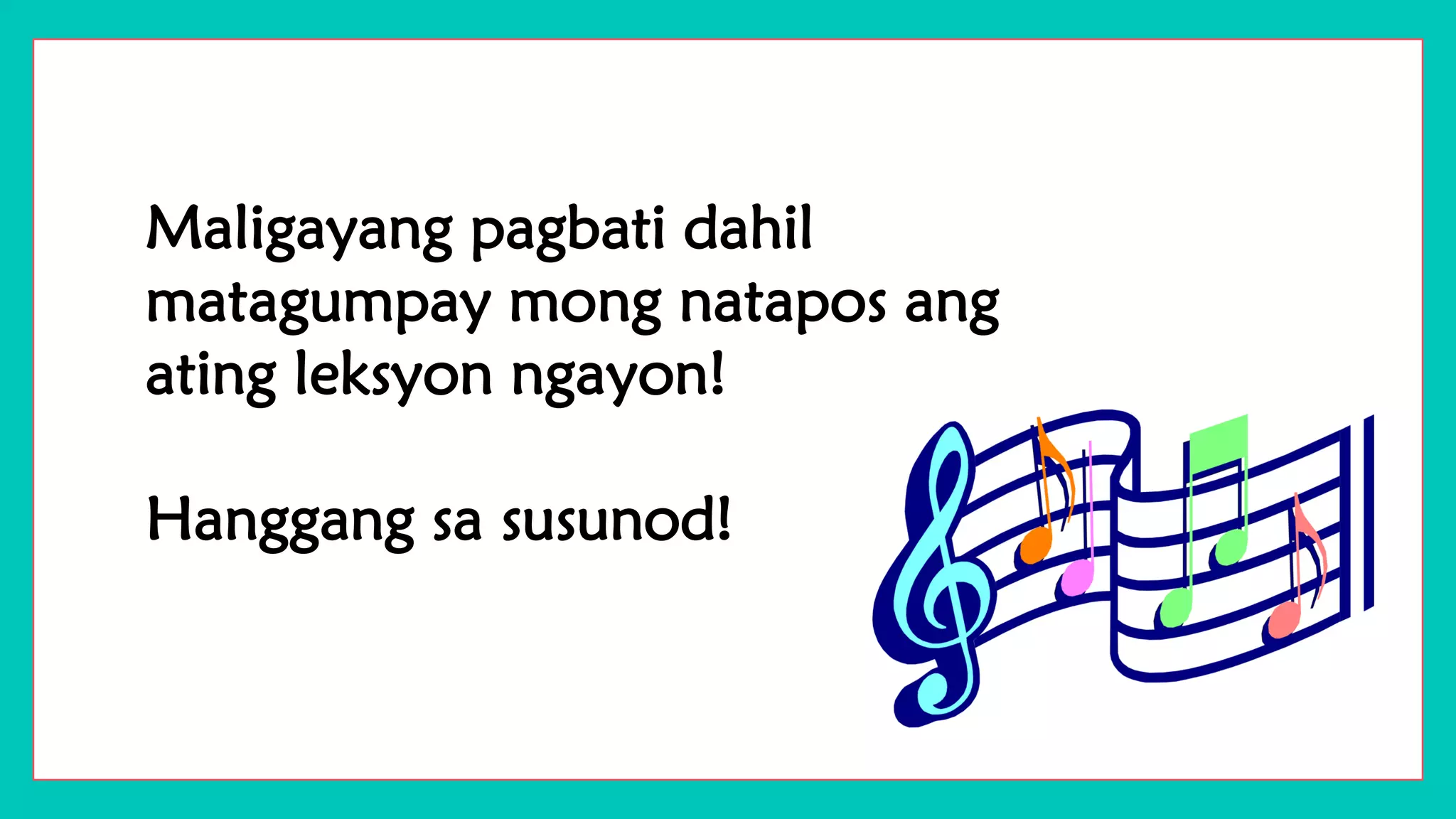 Pagkilala sa nota at pahinga | PDF