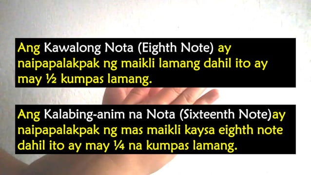 Pagkilala sa nota at pahinga | PDF