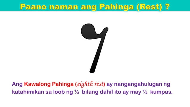 Pagkilala sa nota at pahinga | PDF