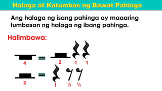 Pagkilala sa nota at pahinga | PDF