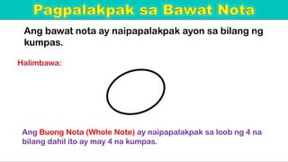 Pagkilala sa nota at pahinga | PDF