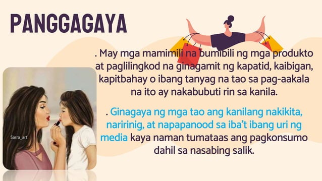 Pagkonsumo (Konsepto at mga Salik) | PPTX