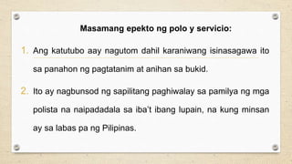 Pagkontrol sa Kabuhayan Bilang Paraan ng Pananakop | PPTX