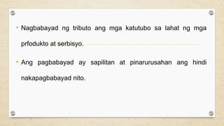 Pagkontrol sa Kabuhayan Bilang Paraan ng Pananakop | PPTX