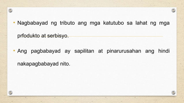 Pagkontrol sa Kabuhayan Bilang Paraan ng Pananakop | PPT