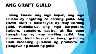 Paglago ng mga bayan | PPTX