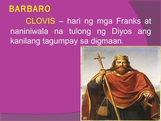 Paglakas ng europe simbahang katoliko | PPT