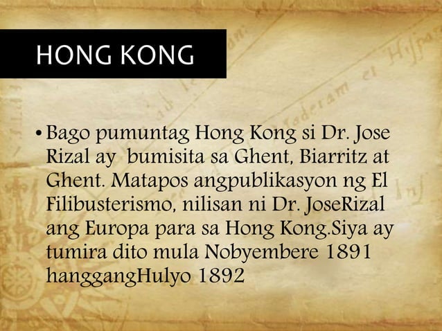 Ang Paglalakbay at Pag-ibig ni Jose Rizal | PPTX